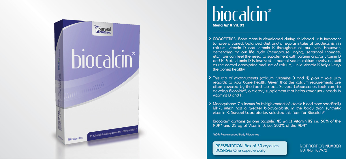 Biocalcin – Laboratoires Surveal